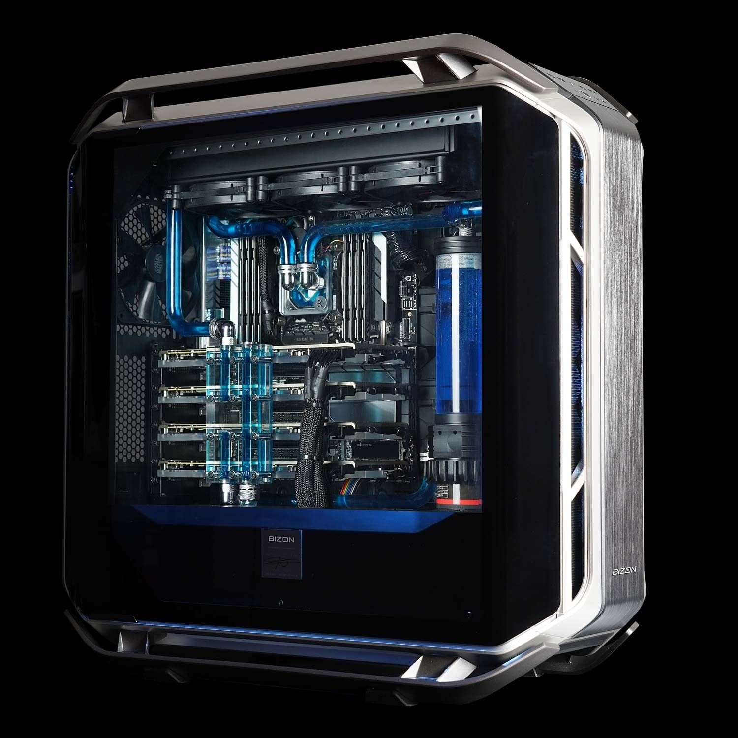BIZON Z5000 Liquid Cooled NVIDIA RTX 4090 4080 3080 3090 TITAN RTX