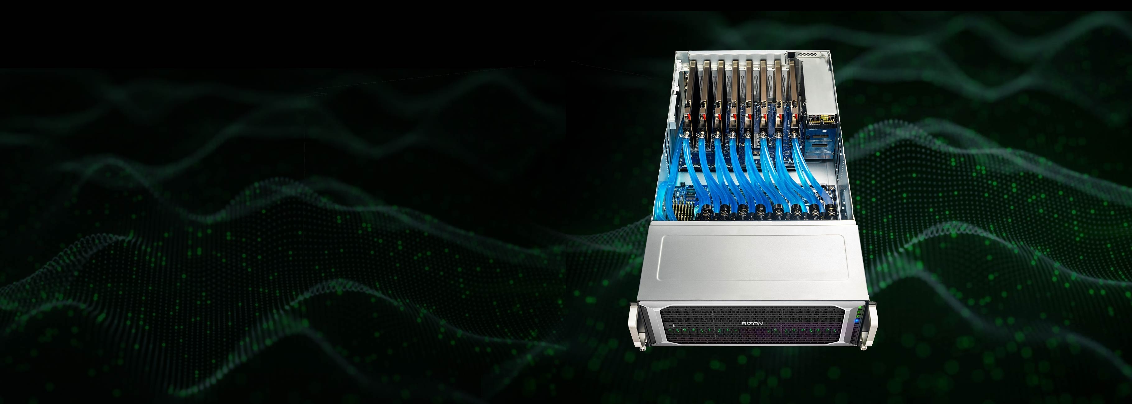 Water-cooled NVIDIA H100, A100 GPU Servers for AI, Deep Learning, Data Science, HPC | BIZON