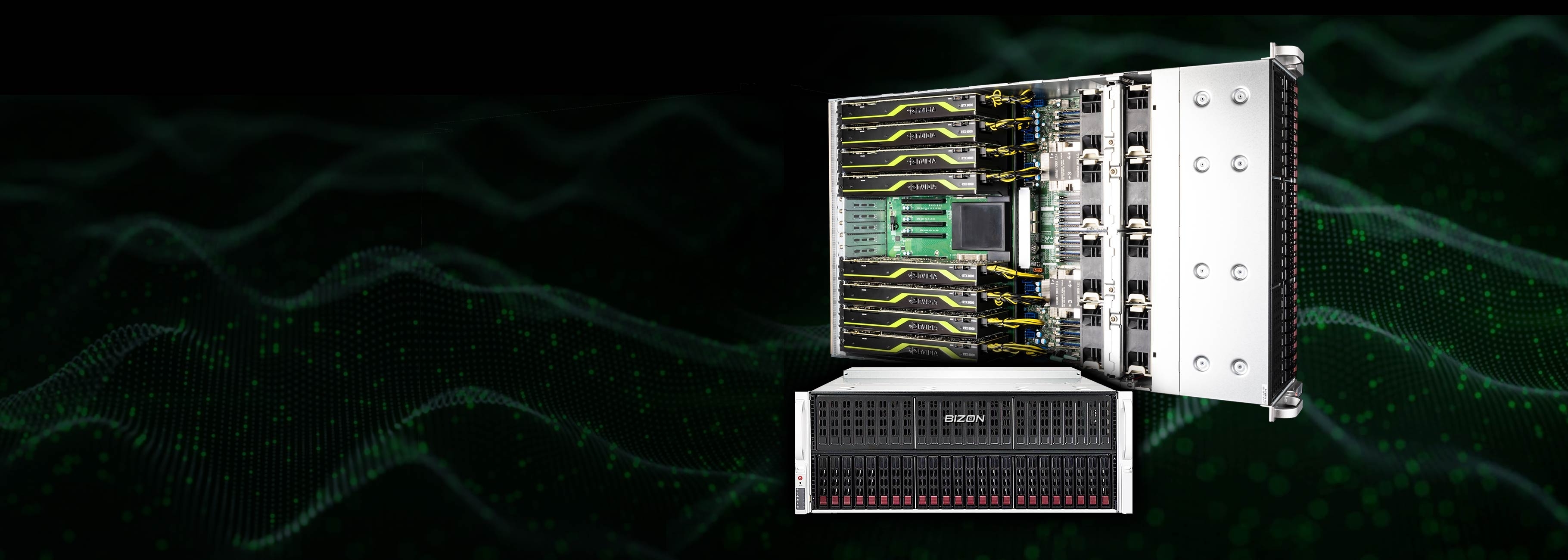 AMD EPYC GPU Servers | 2U, 4U rackmount servers | 8 GPU, 10 GPU | BIZON